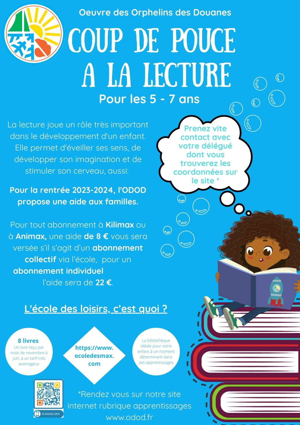 Coup de Pouce à la lecture | Odod